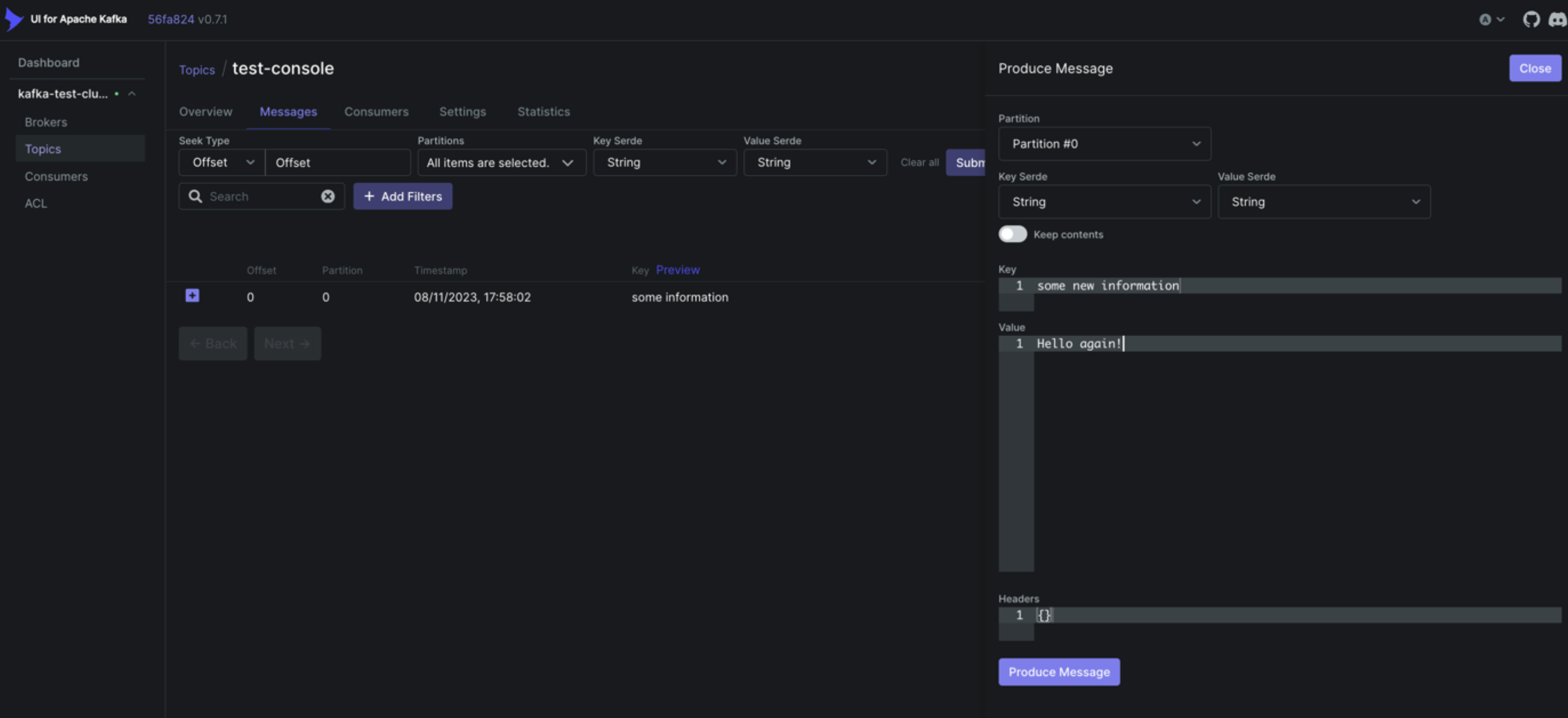 Using Ui For Apache Kafka With Instaclustr For Apache Kafka